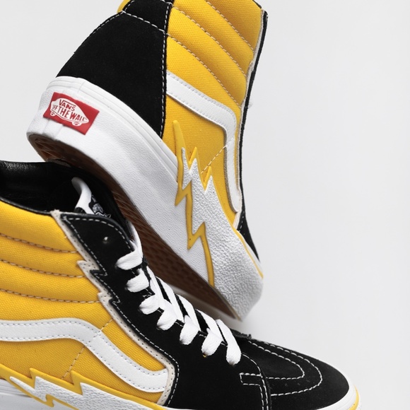 Vans | Shoes | New Mens Size 9 Van Sk8 Hi Bolt Freesiablacktrue White ...